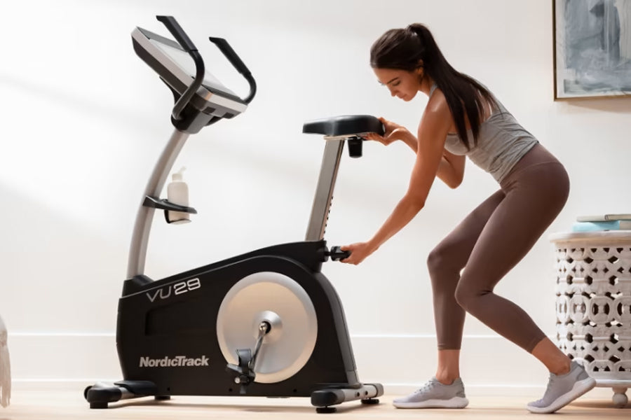 NordicTrack Commercial VU 29 Upright Exercise Bike – 360 Fitness Superstore