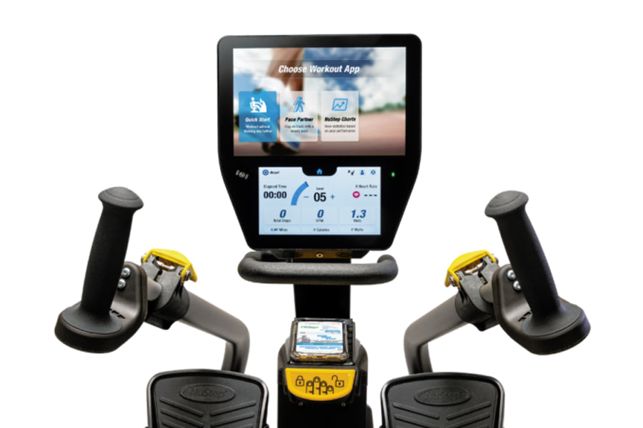 NuStep T6PRO Recumbent Elliptical Stepper Cross-Trainer – 360 Fitness ...