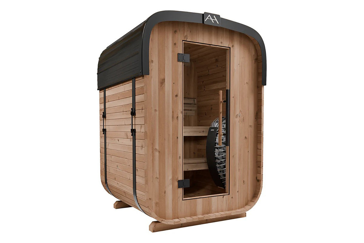 Almost Heaven Blackwater 1-2 Person Mini-Cube Sauna – 360 Fitness ...