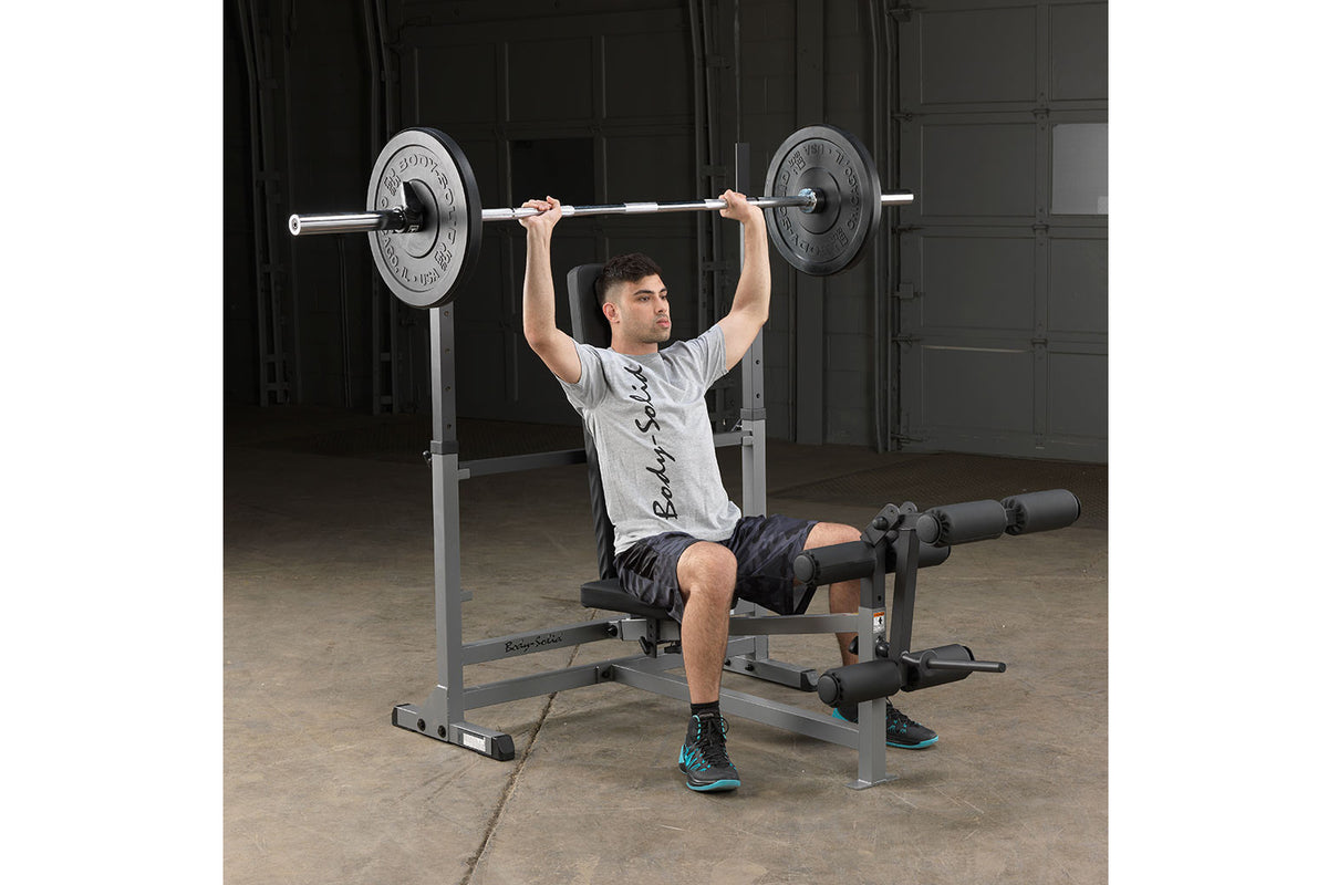 Body-Solid PowerCenter Combo Bench (GDIB46L) – 360 Fitness Superstore