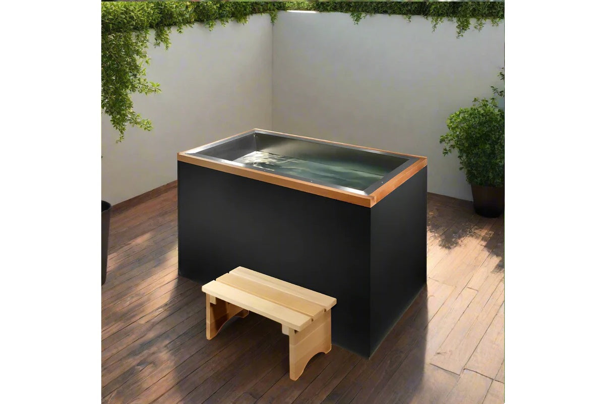 Dynamic Cold Therapy "CUBOID" Stainless Steel Cold Plunge (XL) – 360 ...