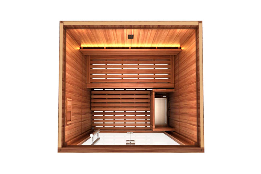 Golden Designs "Sundsvall Edition" 2 Person Traditional Sauna (2025) – 360 Fitness Superstore