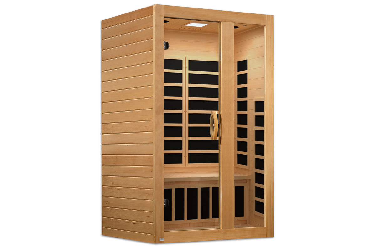 Golden Designs "Serena" 2-Person FAR IR Sauna (2026 Edition) (🪂NEW ITE ...