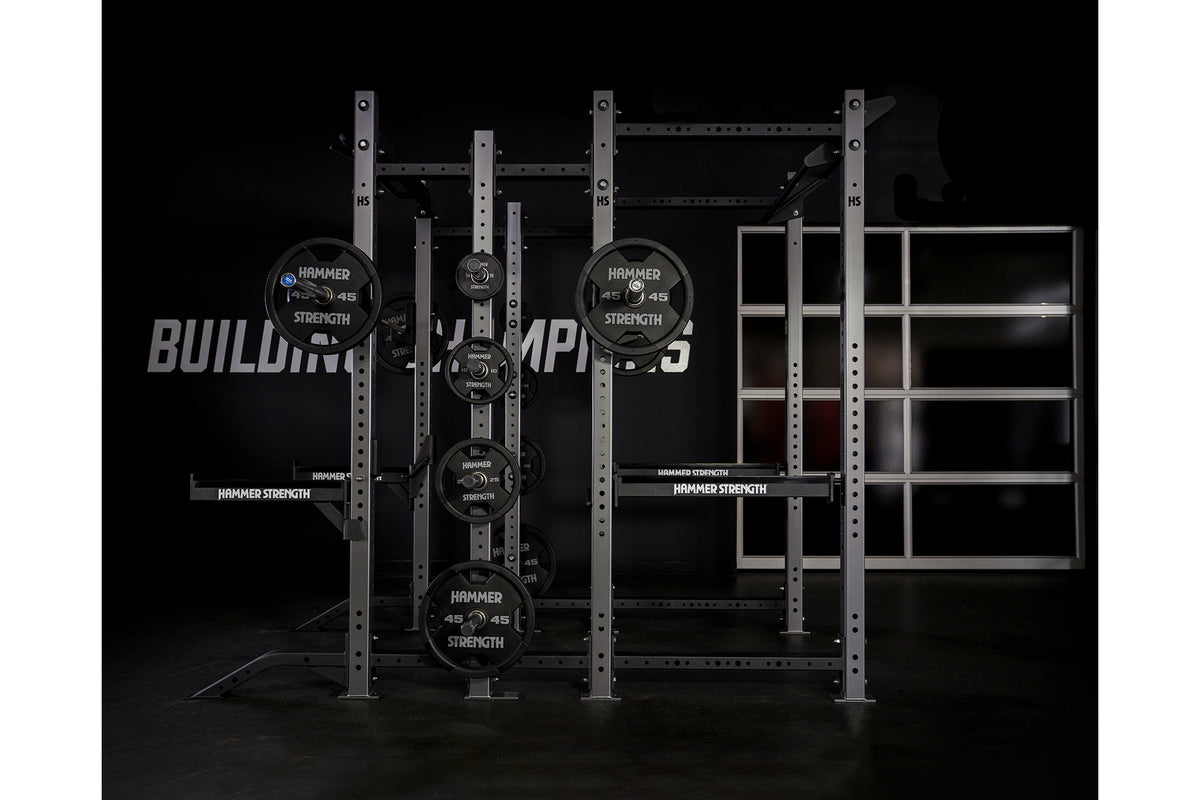 Hammer Strength HD Athletic NX Power Half Combo Rack – 360 Fitness ...