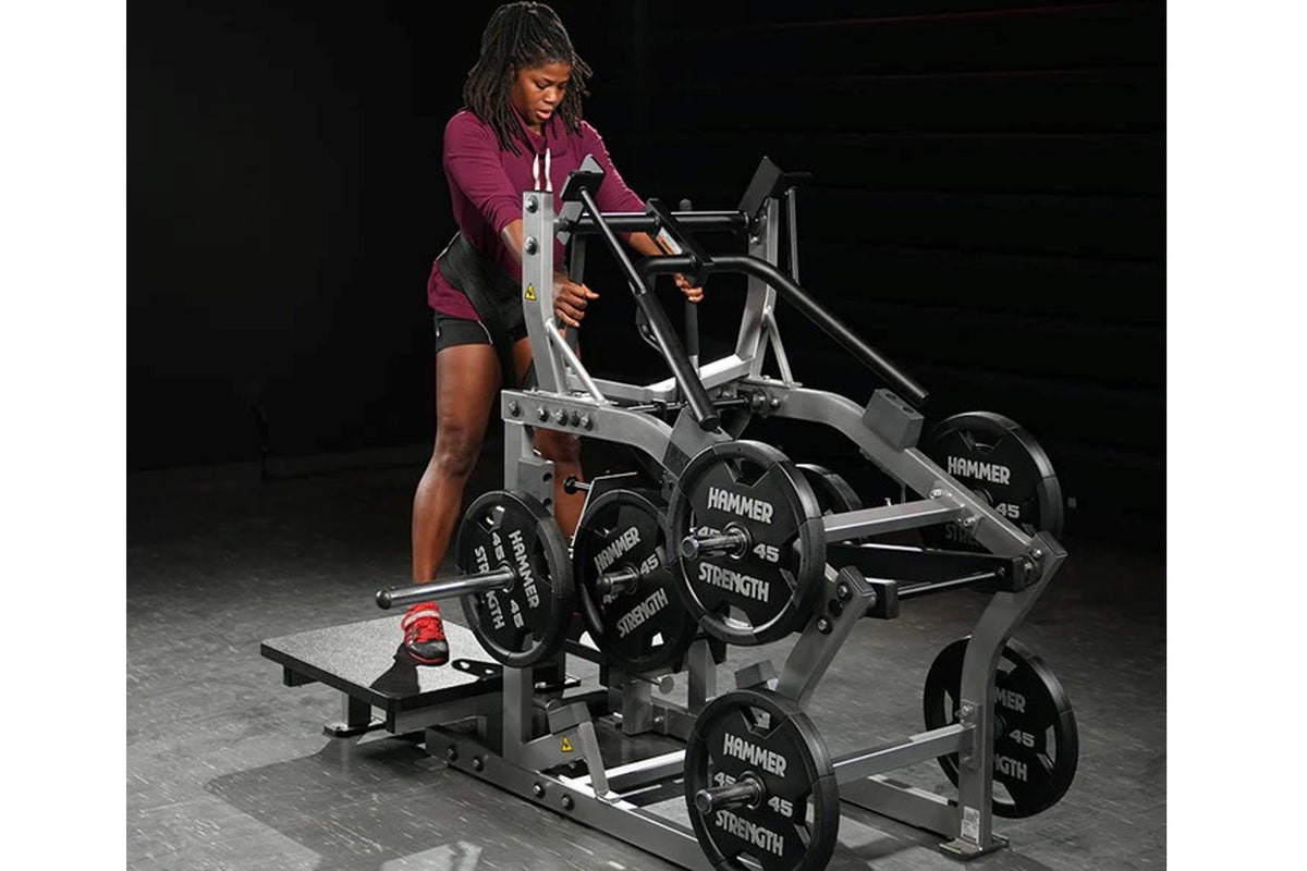 Hammer Strength Plate-Loaded Belt Squat Machine – 360 Fitness Superstore