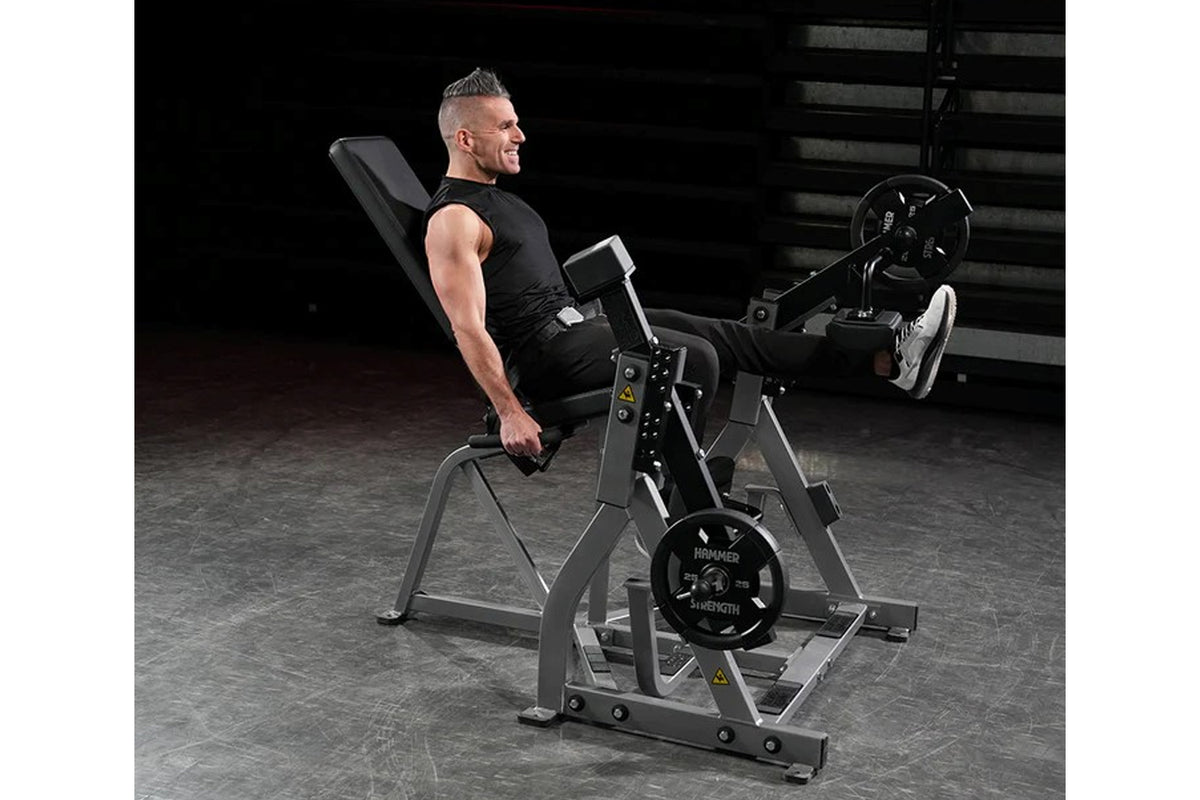 Hammer Strength Plate-Loaded Iso-Lateral Leg Extension – 360 Fitness ...