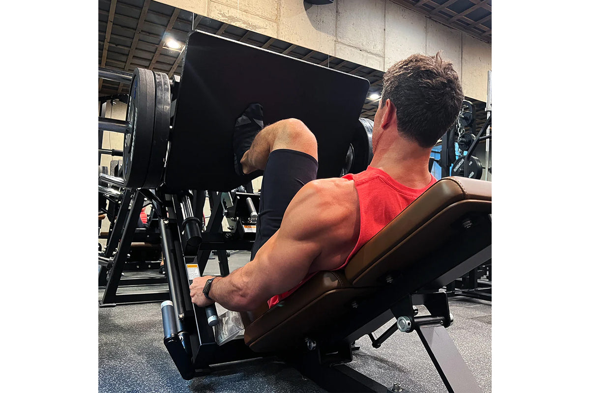 Hammer Strength Plate-Loaded Linear Leg Press – 360 Fitness Superstore