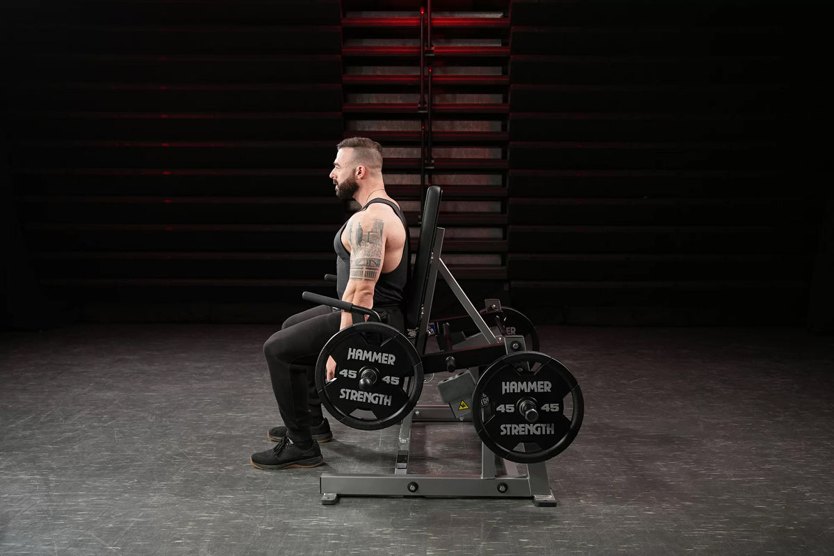 Hammer Strength Plate-Loaded Seated/Standing Shrug – 360 Fitness Superstore