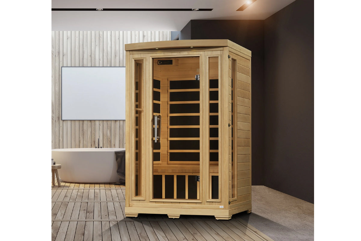 Pro 6 "Amanda" 2 Person Near Zero EMF Far Infrared Sauna (2025 Edition ...