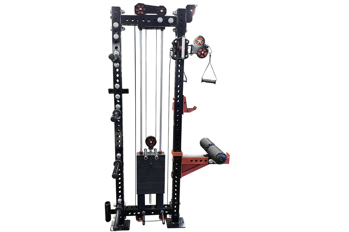 Warrior 2.0 Cable Crossover Pulley Power Rack Gym System (🌱 SPRING SAL ...