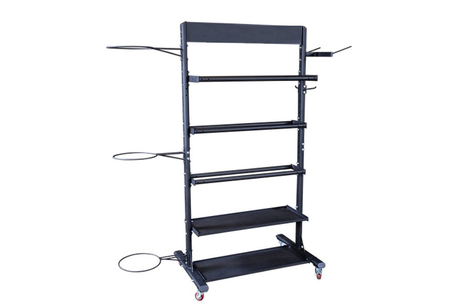 Warrior Multi-Purpose Accessory Storage Rack – 360 Fitness Superstore