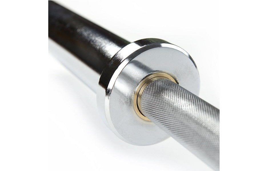 Warrior Chrome Powerlifting Bar – 360 Fitness Superstore