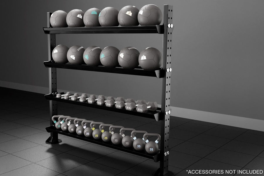 Warrior Multi-Purpose Free Weight Storage Racking Station – 360 Fitness ...