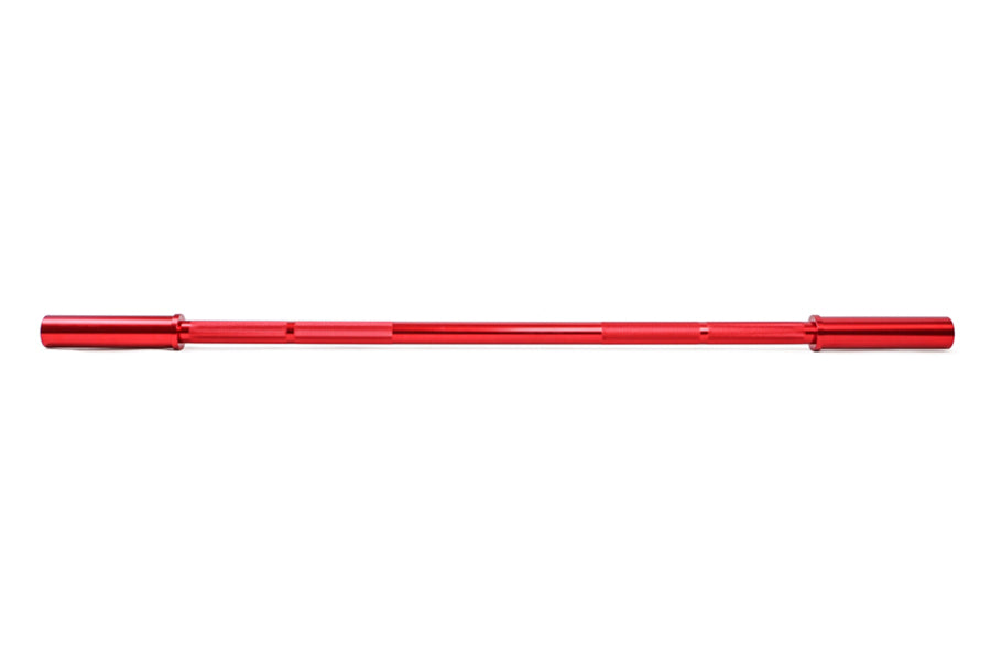 Warrior Lite Aluminum Training Barbell (15lb - Red) – 360 Fitness ...