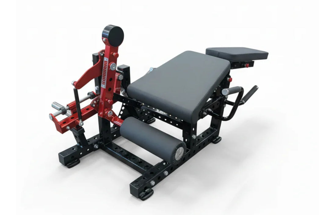 Warrior Signature Commercial Plate-Loaded Leg Extension/Prone Leg Curl ...