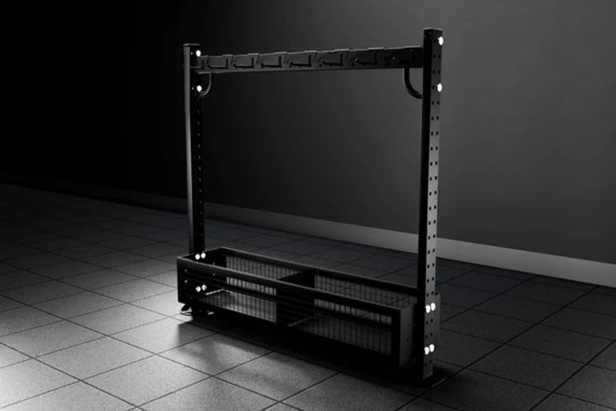 Warrior Multi-Purpose Roller, Band & Mat Suspension Storage Racking Sy ...