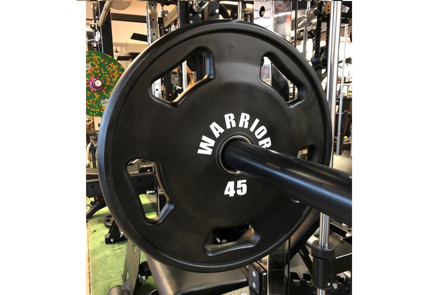 Warrior Urethane Olympic Grip Weight Plates – 360 Fitness Superstore