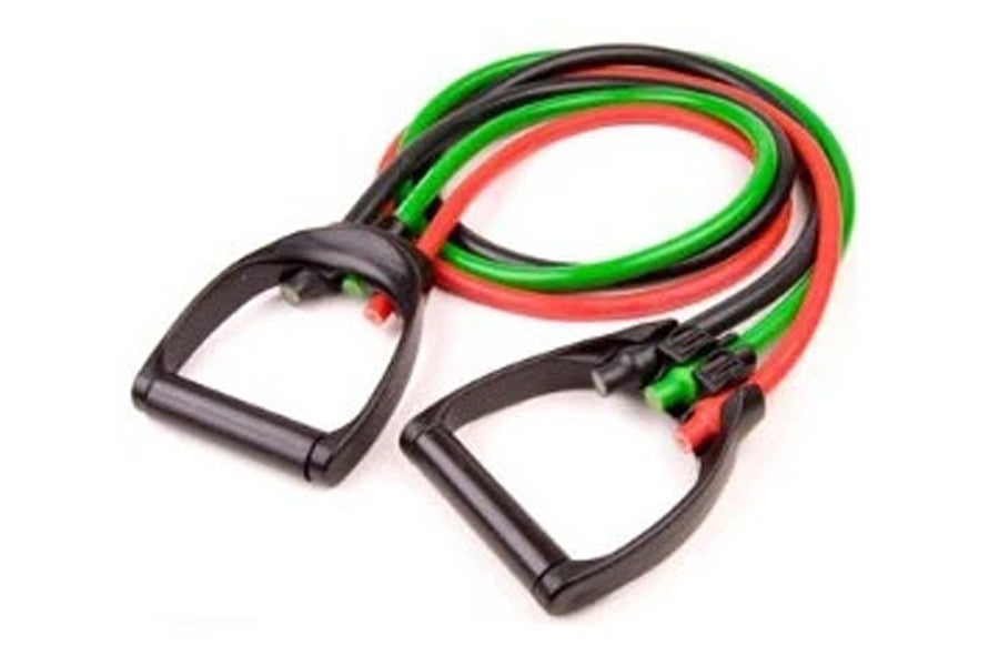 Warrior Exercise Tubing Fitness Cable w-Triple Grip Handles – 360 ...