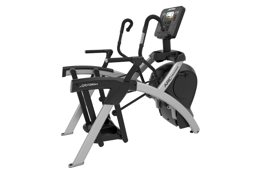 Life Fitness Total Body Arc Trainer Elliptical w/ Discover SE3HD Conso ...