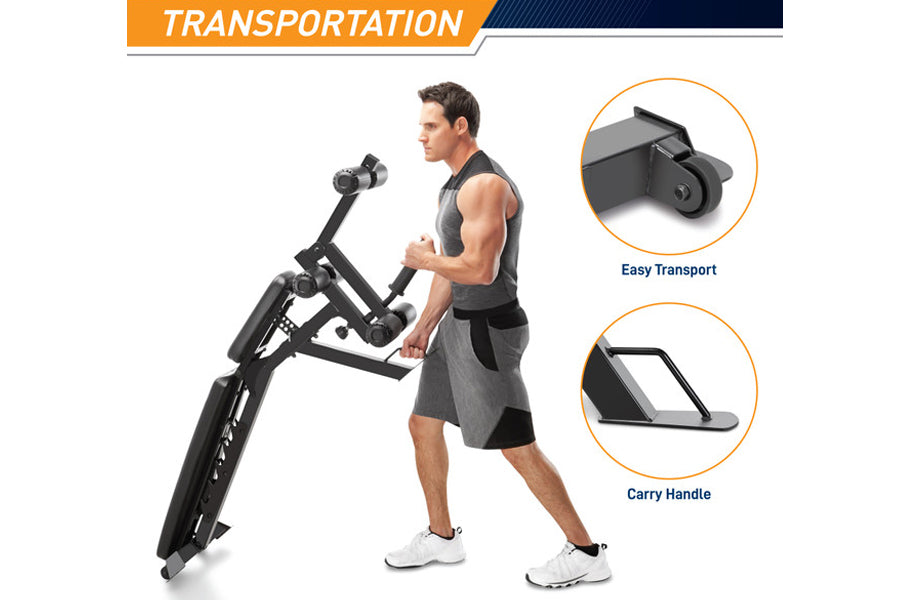 Marcy Deluxe Utility Weight Bench (SB-350) (🏃IN-STORE SPECIAL) – 360 ...