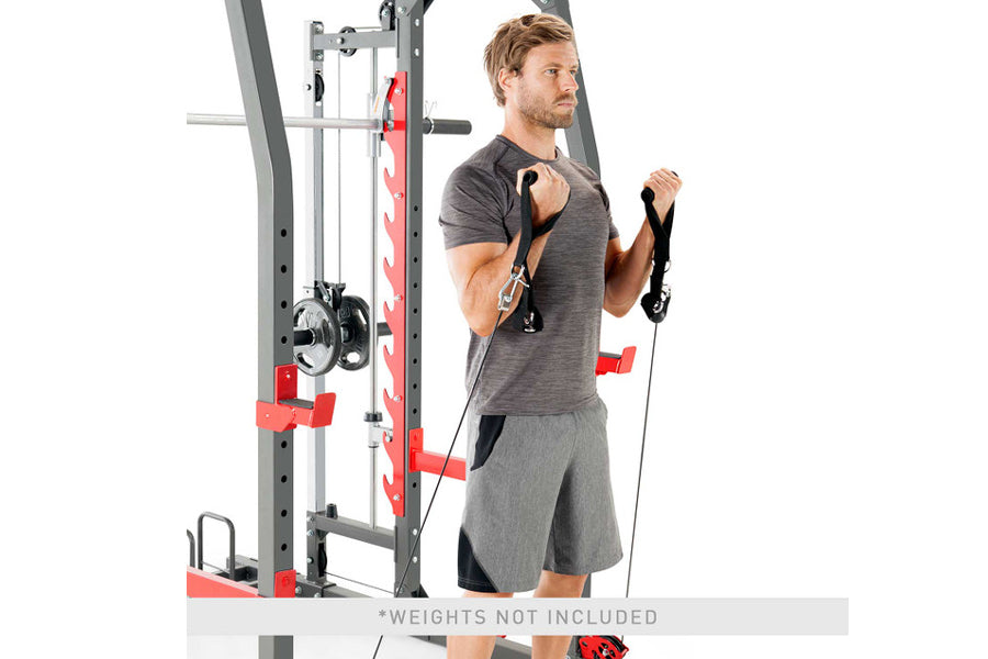 Marcy Pro Smith Machine Home Gym Training System Cage (SM-4903) (🎄HOLI ...