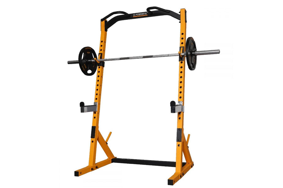 Powertec WorkBench Half Rack (Yellow) (🎁HOLIDAY SALE) – 360 Fitness ...